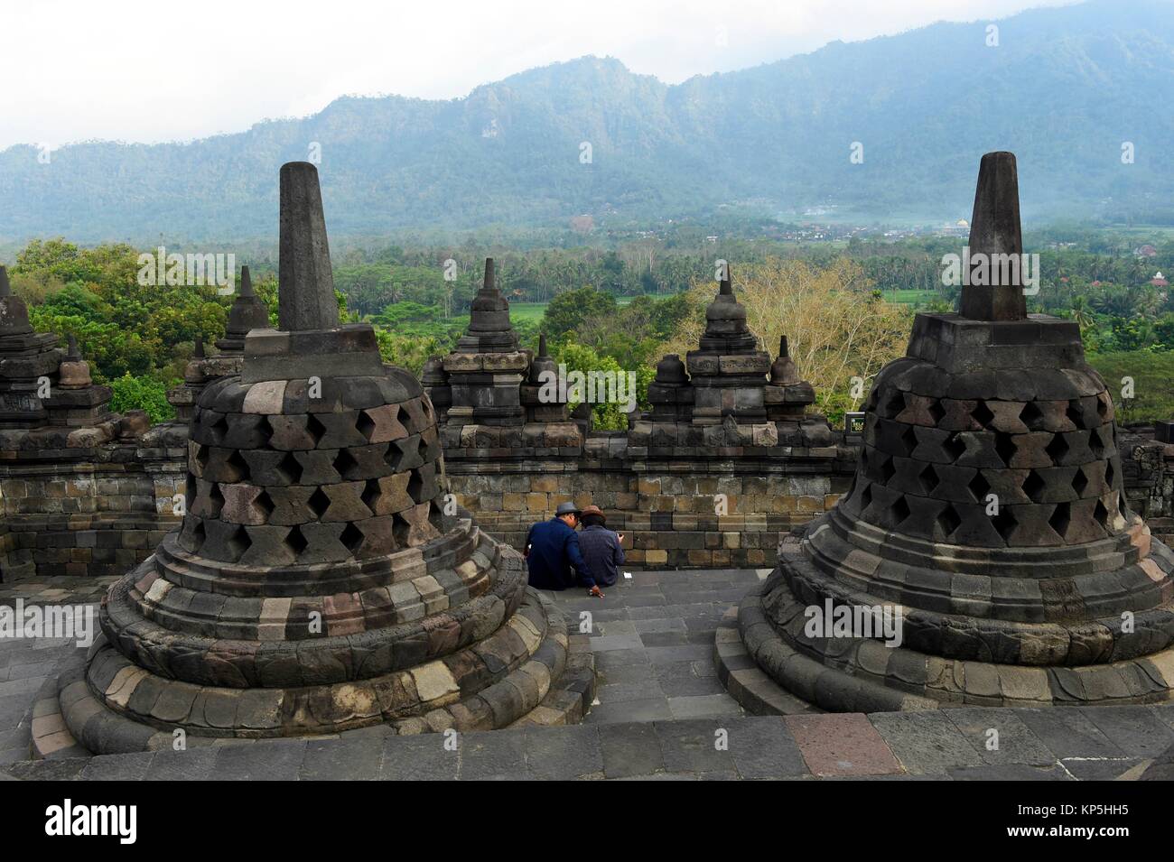 Borobudur Temple Central Java High Resolution Stock Photography and ...