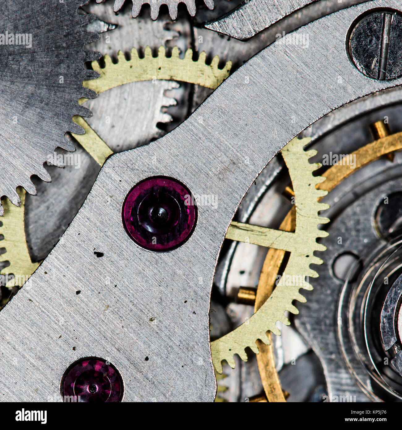 clockwork old mechanical pocket watch, high resolution and detail Stock ...