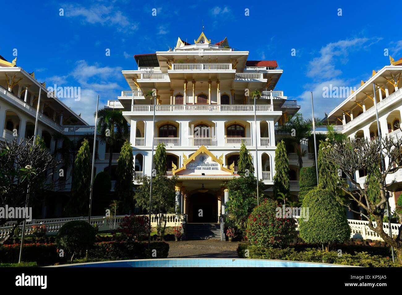 Champasak palace hi-res stock photography and images - Alamy