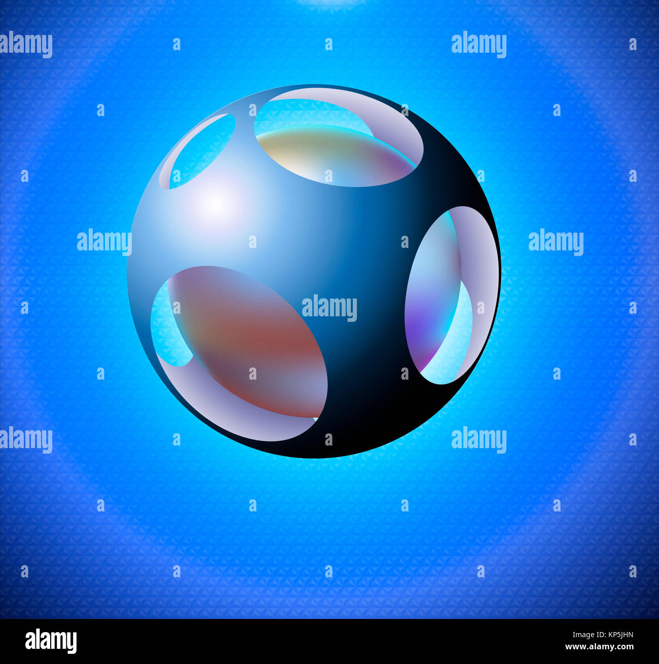 Abstract background with spheres for the futuristic design Stock Photo ...
