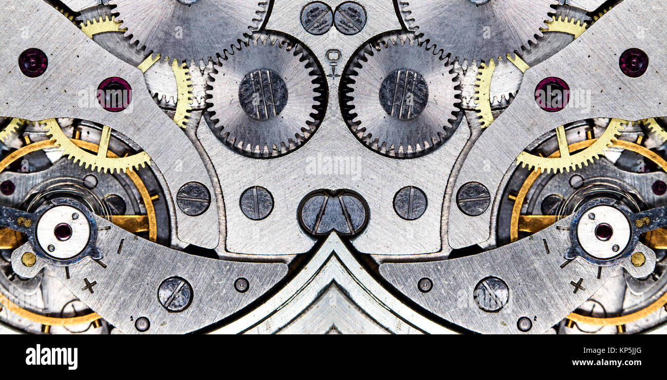 clockwork old mechanical pocket watch, high resolution and detail Stock ...