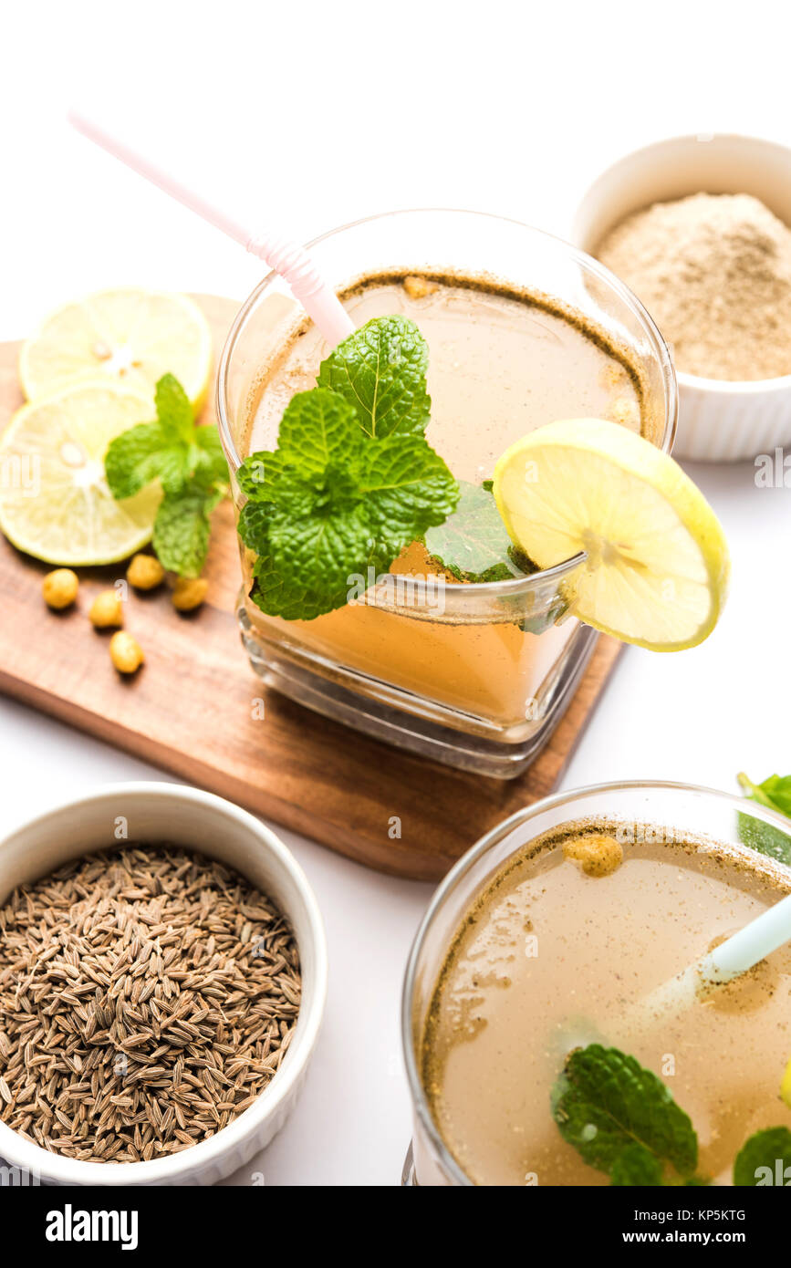 Jal Jeera or Jal-jeera, or jaljira, is an Indian beverage prepared ...