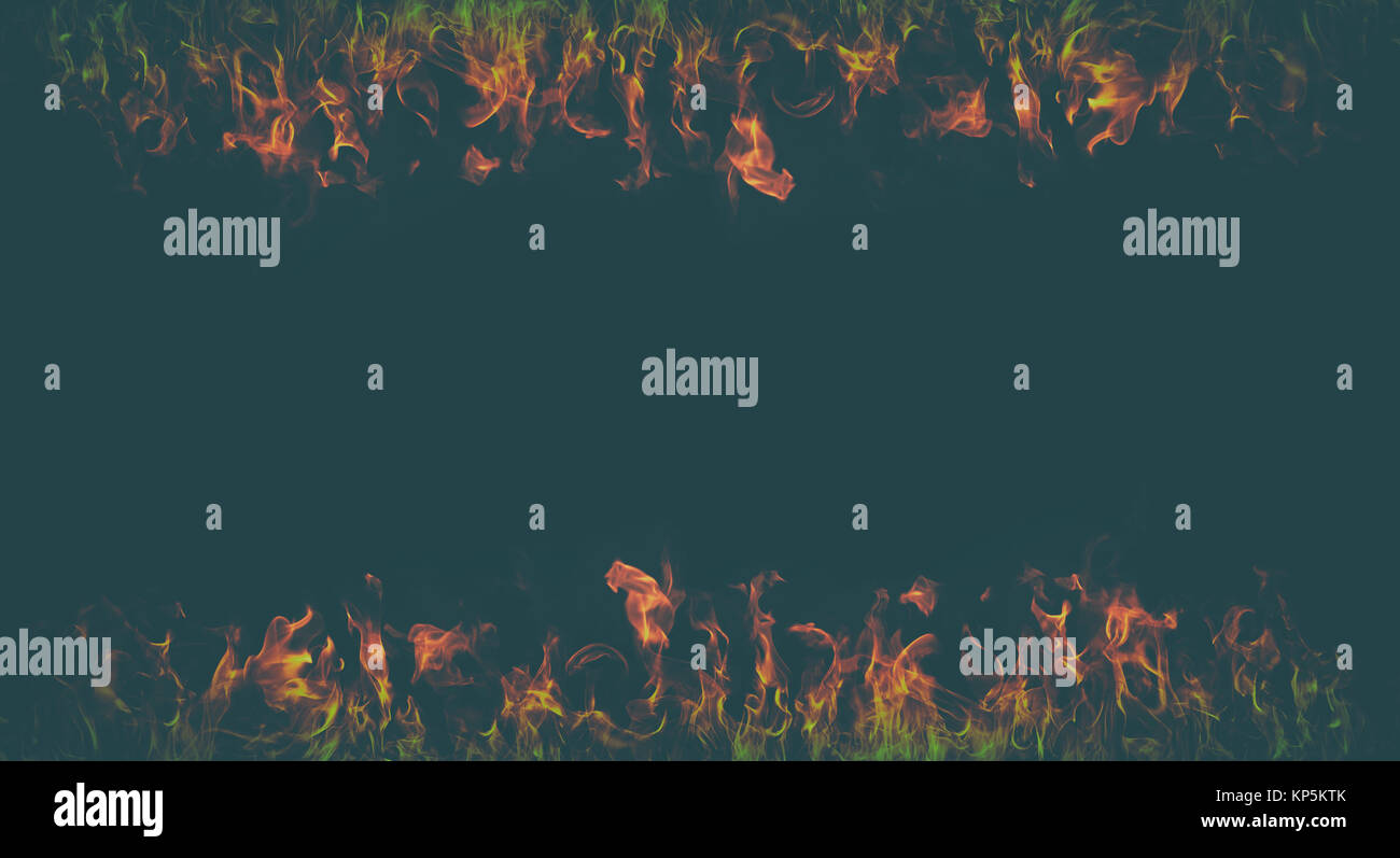 abstract fire flame on vintage black background Stock Photo - Alamy