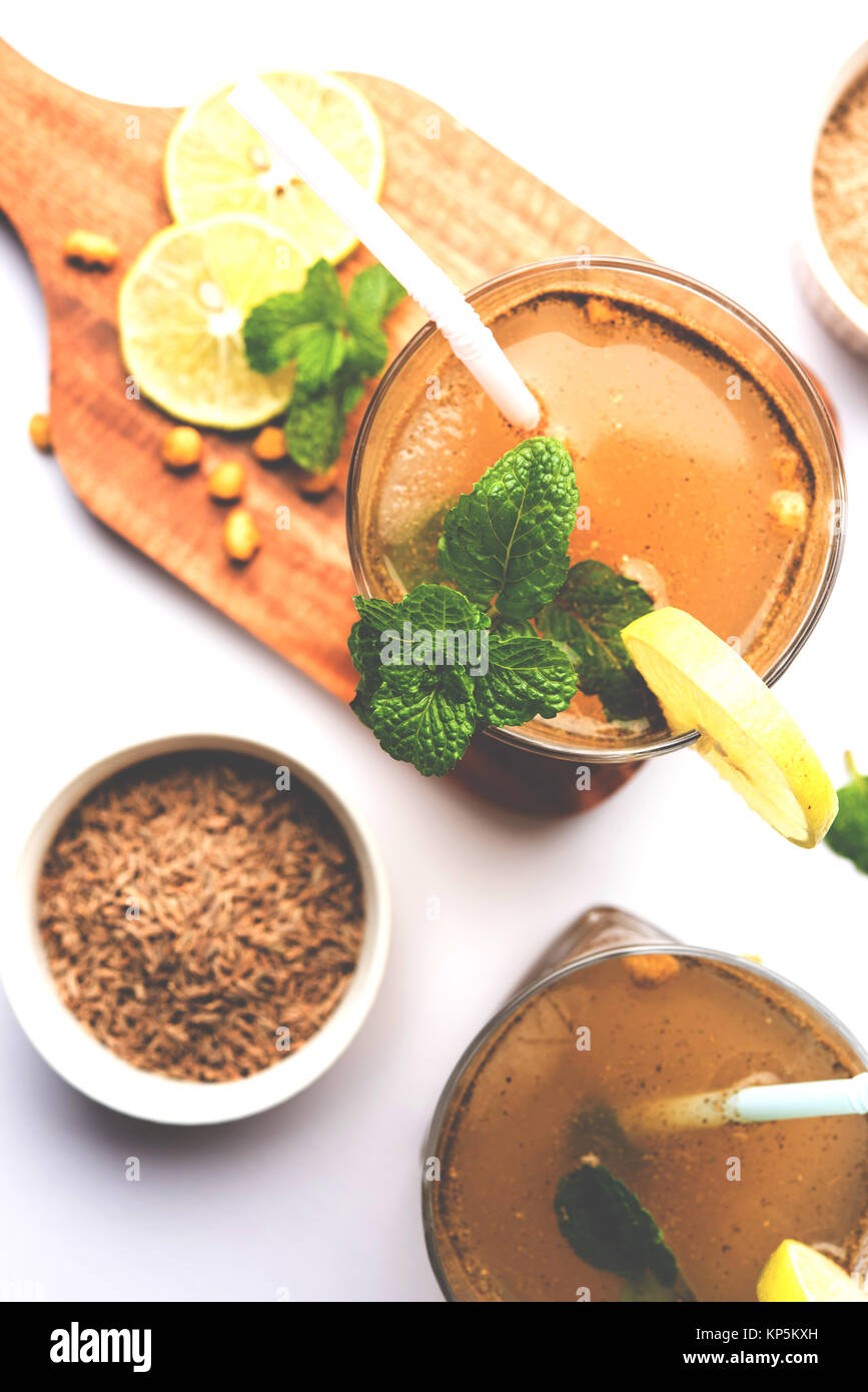Jal Jeera or Jal-jeera, or jaljira, is an Indian beverage prepared ...
