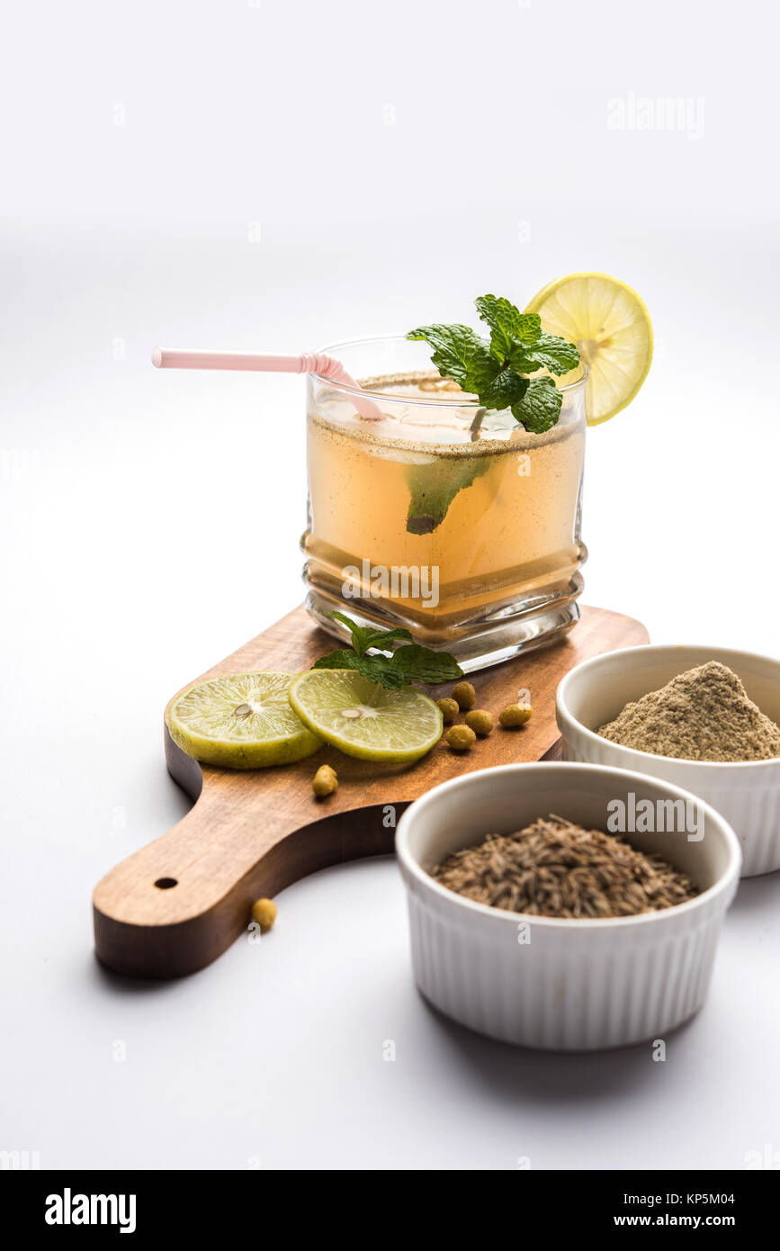 Jal Jeera or Jal-jeera, or jaljira, is an Indian beverage prepared ...