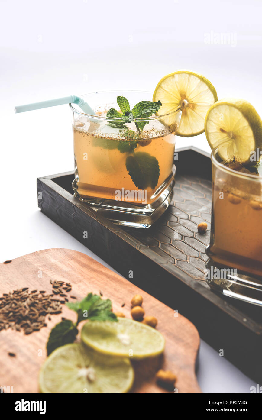 Jal Jeera or Jal-jeera, or jaljira, is an Indian beverage prepared ...