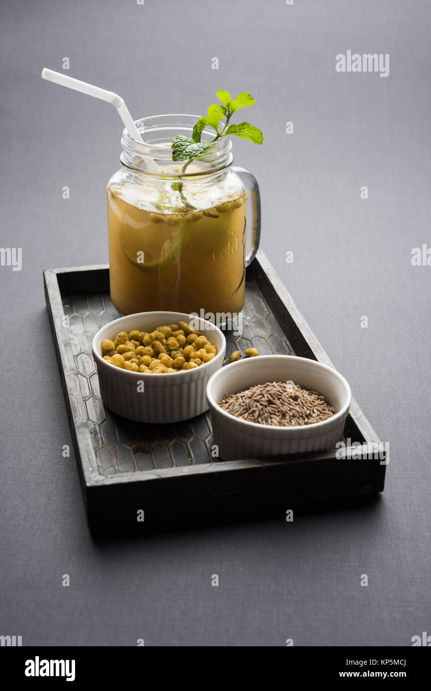 Jal Jeera or Jal-jeera, or jaljira, is an Indian beverage prepared ...