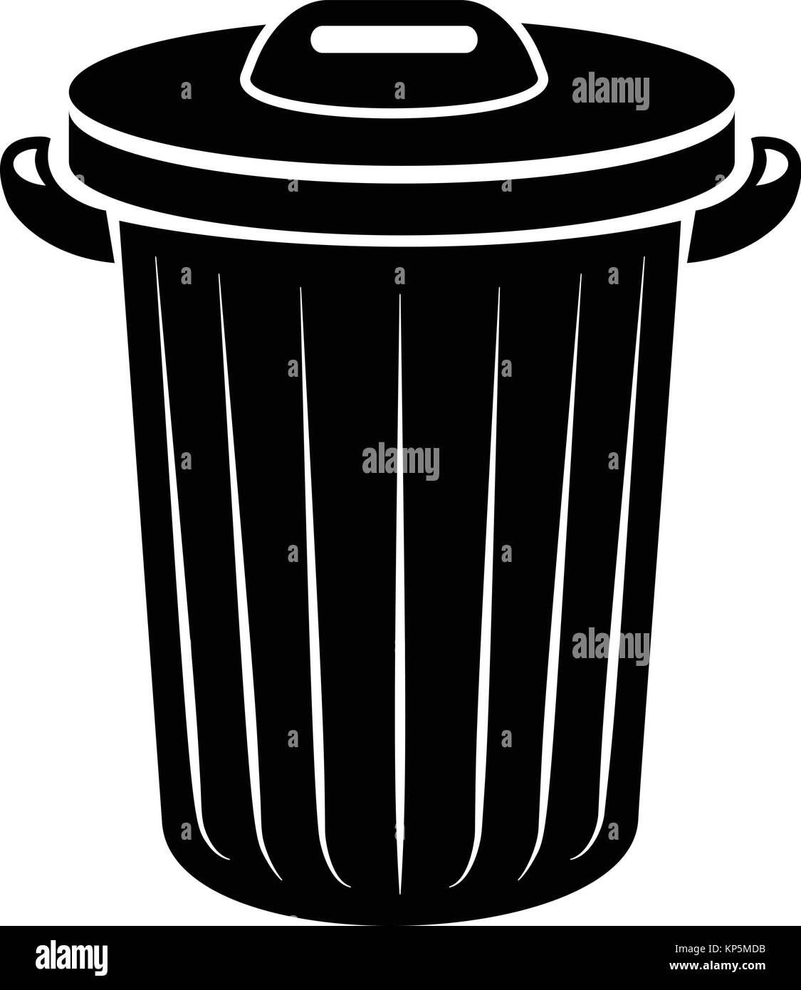 Bucket icon, simple style Stock Vector Image & Art - Alamy