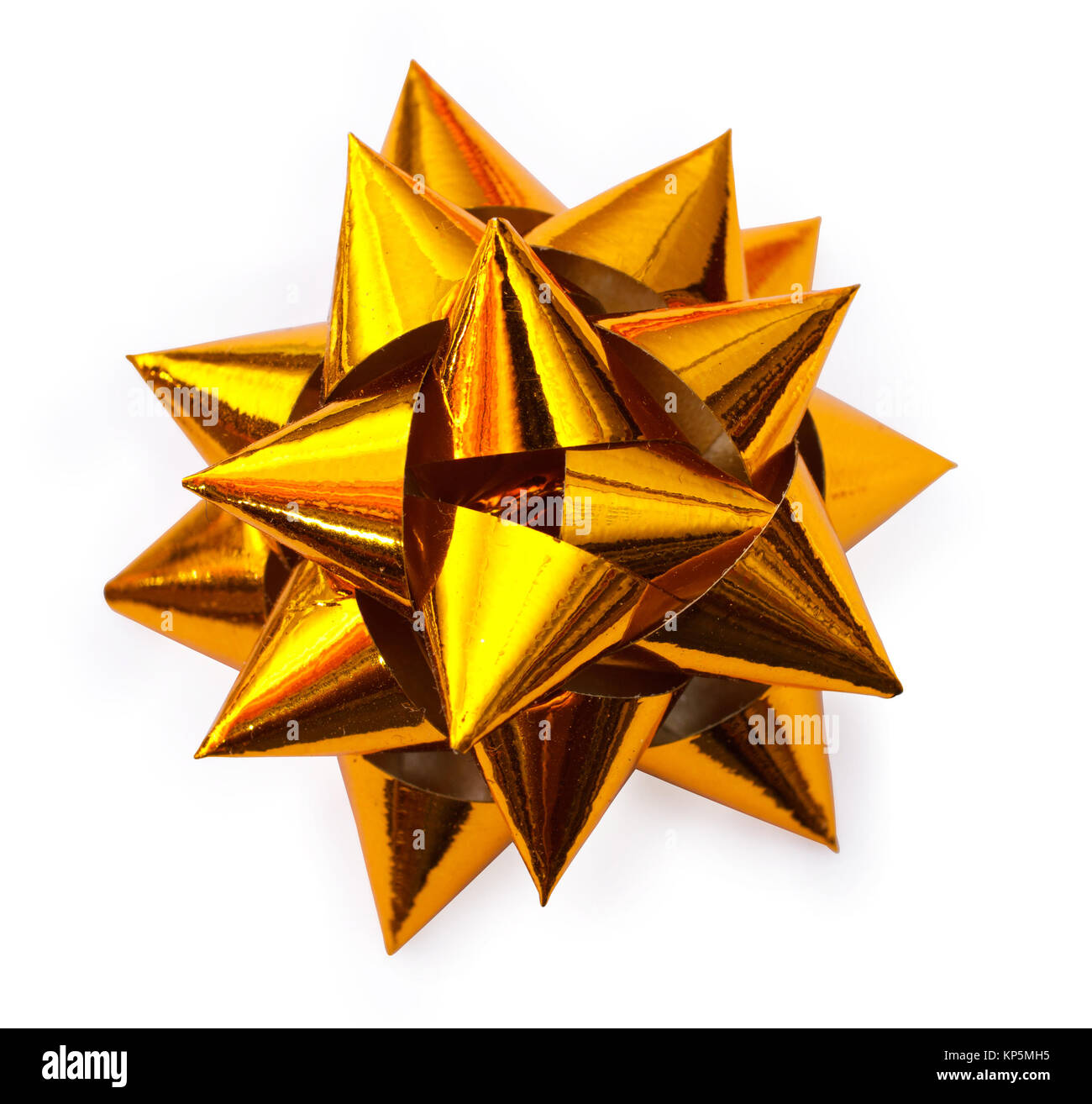 Letter golden ribbon on Cut Out Stock Images & Pictures - Alamy