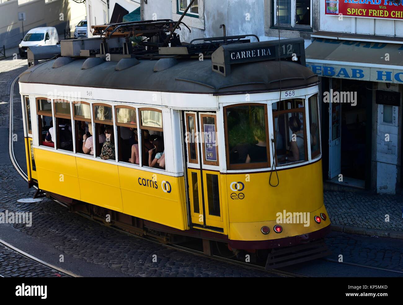 Lisbon Trolley High Resolution Stock Photography and Images - Alamy