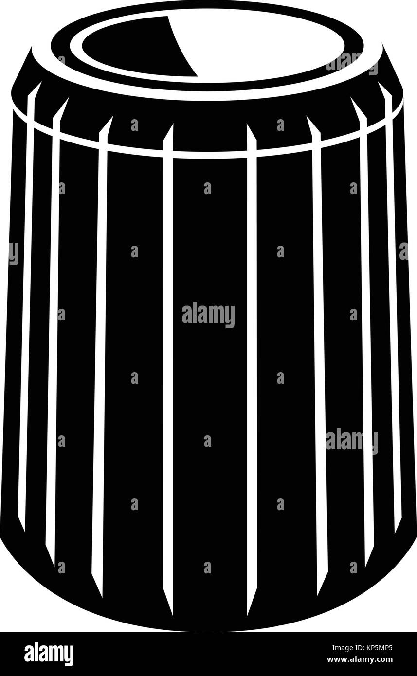 Opened bucket icon, simple style Stock Vector Image & Art - Alamy