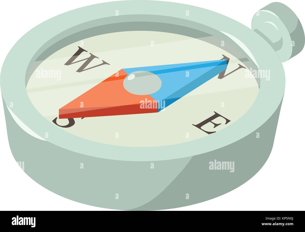Compass icon, isometric 3d style Stock Vector Image & Art - Alamy