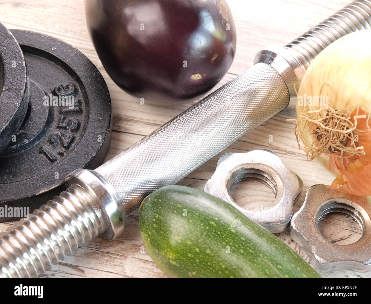 Healthy food and fitness Stock Photo - Alamy