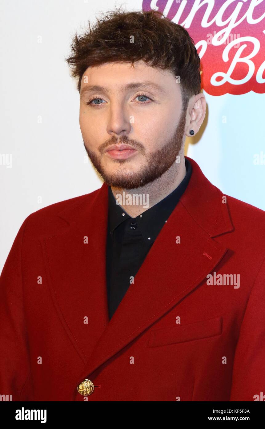 London.,UK. 091217. James Arthur at Capital's Jingle Bell Ball with ...