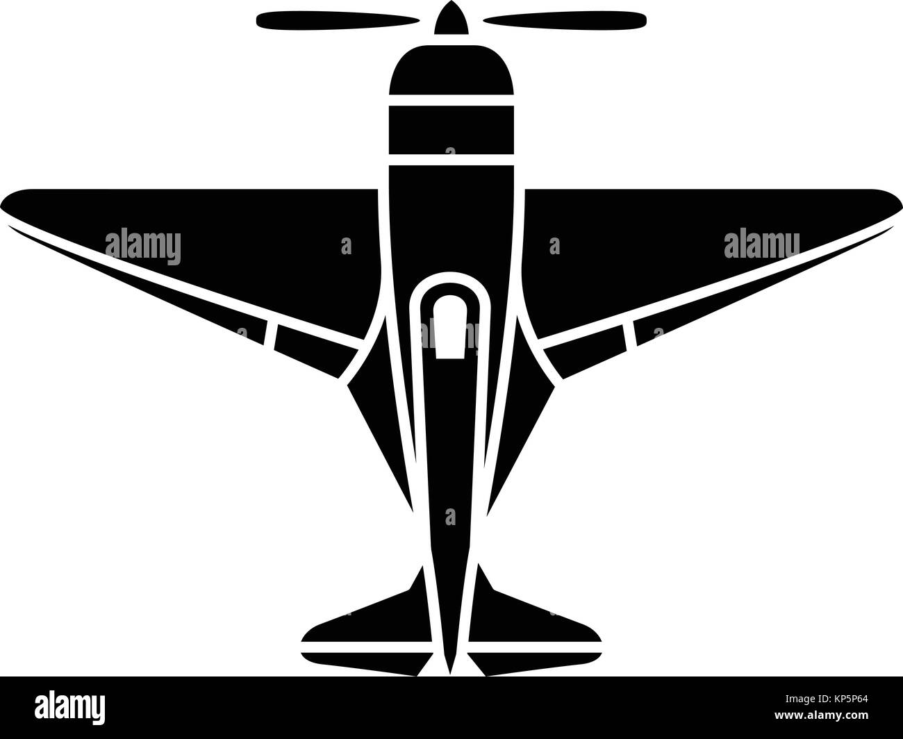 Small plane icon, simple style Stock Vector Image & Art - Alamy