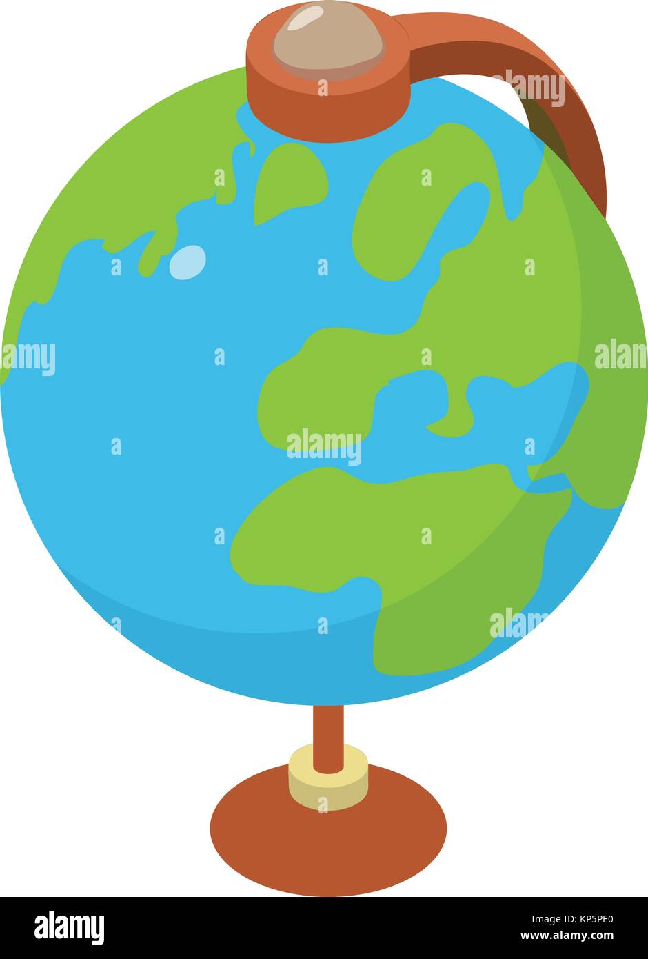 Globe icon, isometric 3d style Stock Vector Image & Art - Alamy