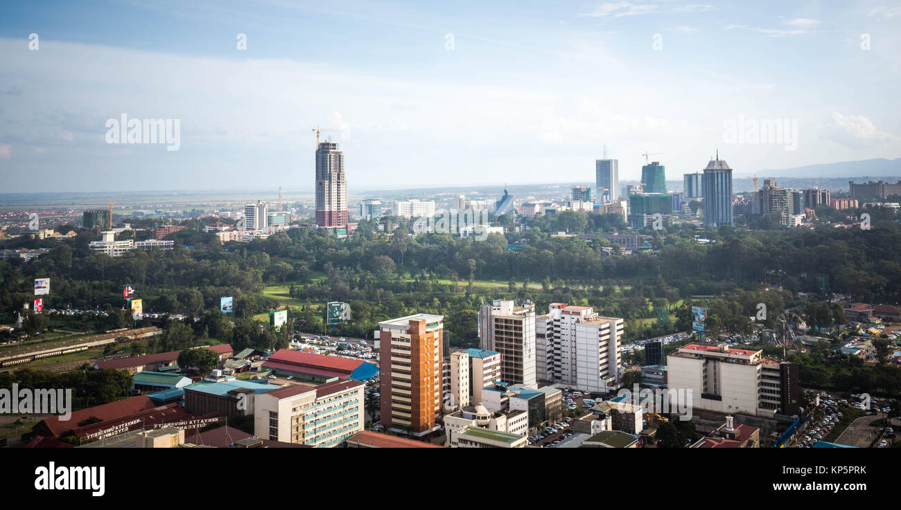 Nairobi Aerial City Centre High Resolution Stock Photography and Images ...
