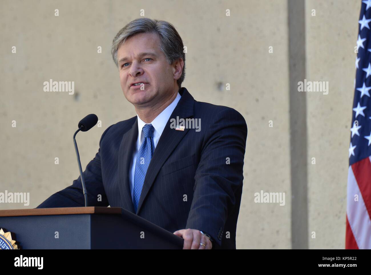 U.S. Federal Bureau of Investigation (FBI) Director Christopher Wray ...