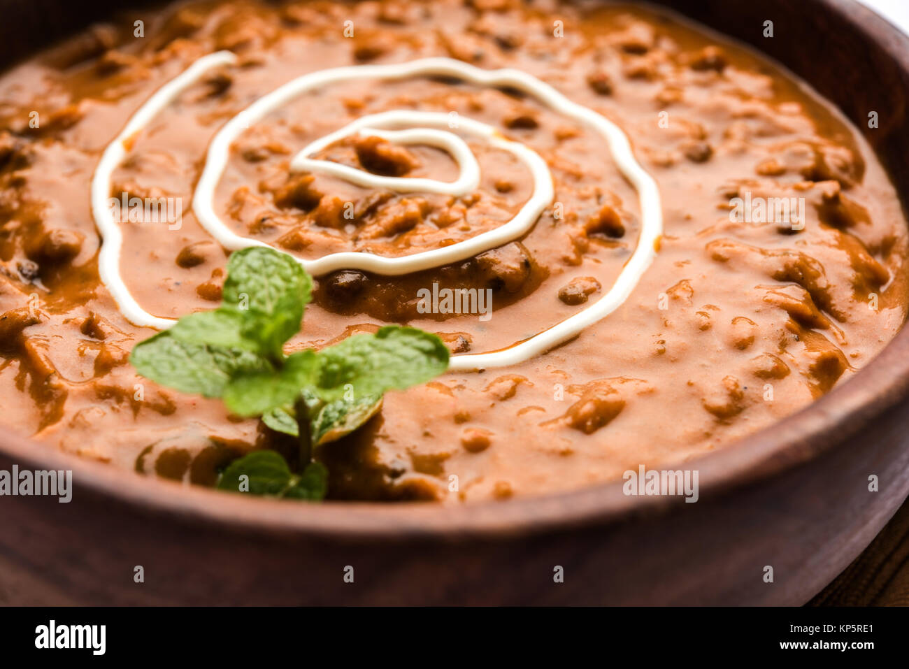 Dal makhani or dal makhni is a popular food from Punjab / India made ...