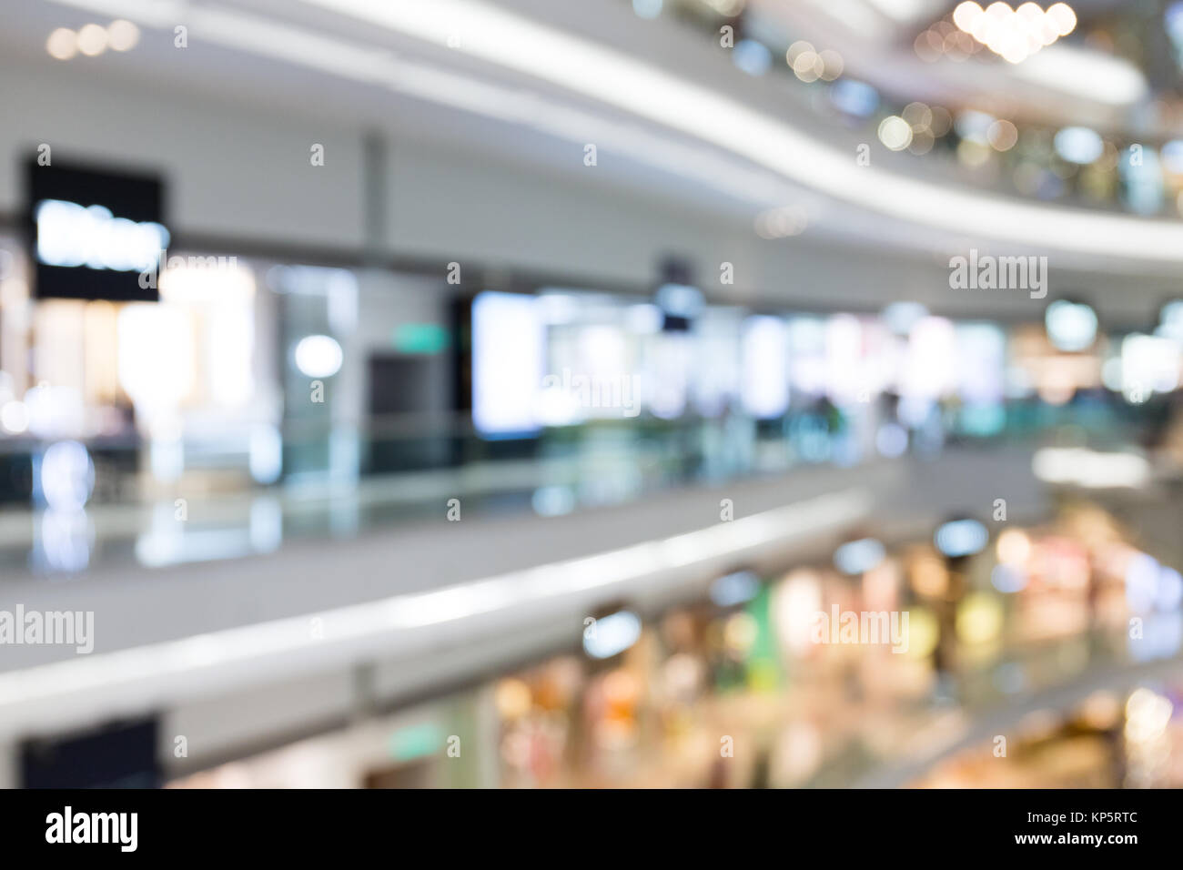 Blurred shopping mall background Stock Photo - Alamy