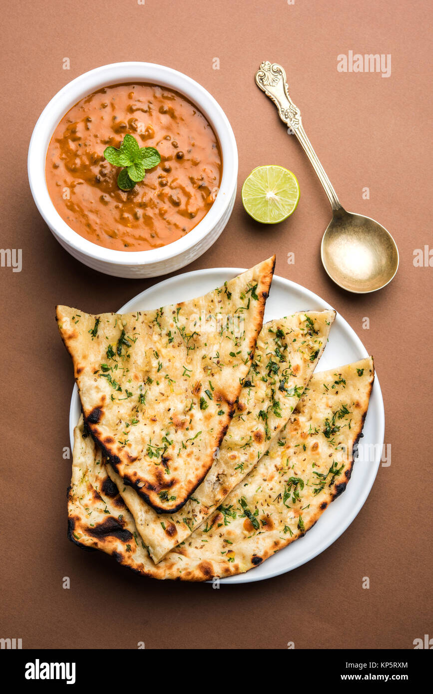 Dal makhani or dal makhni is a popular food from Punjab / India made ...