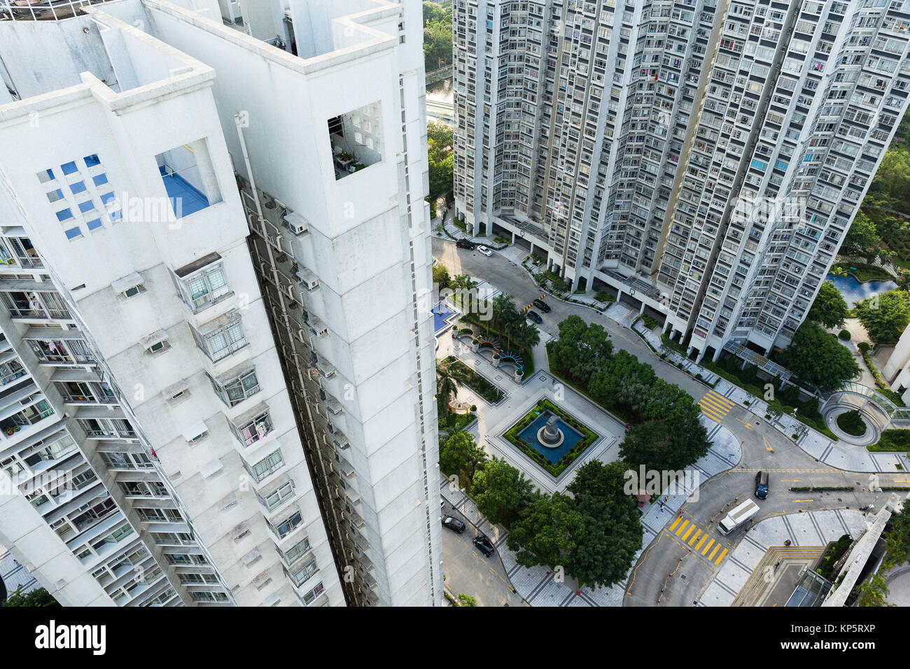 High rise building from top Stock Photo - Alamy