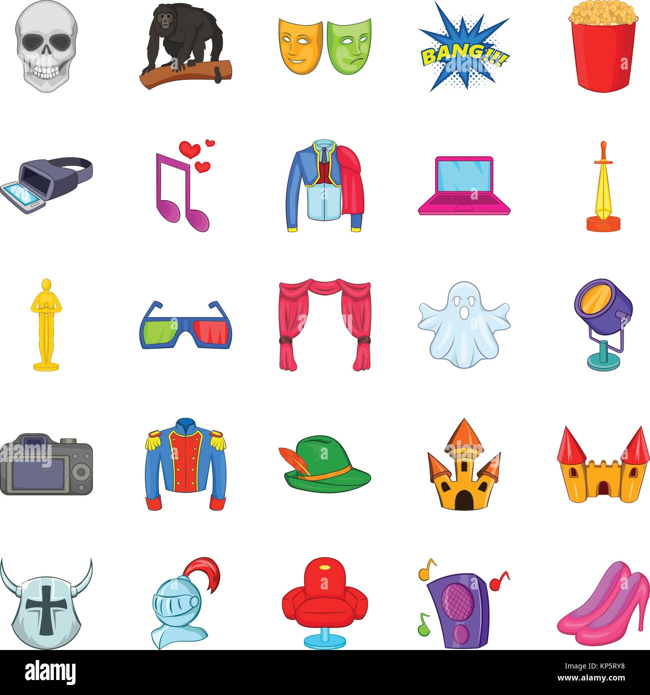 Cinema screening room Stock Vector Images - Alamy