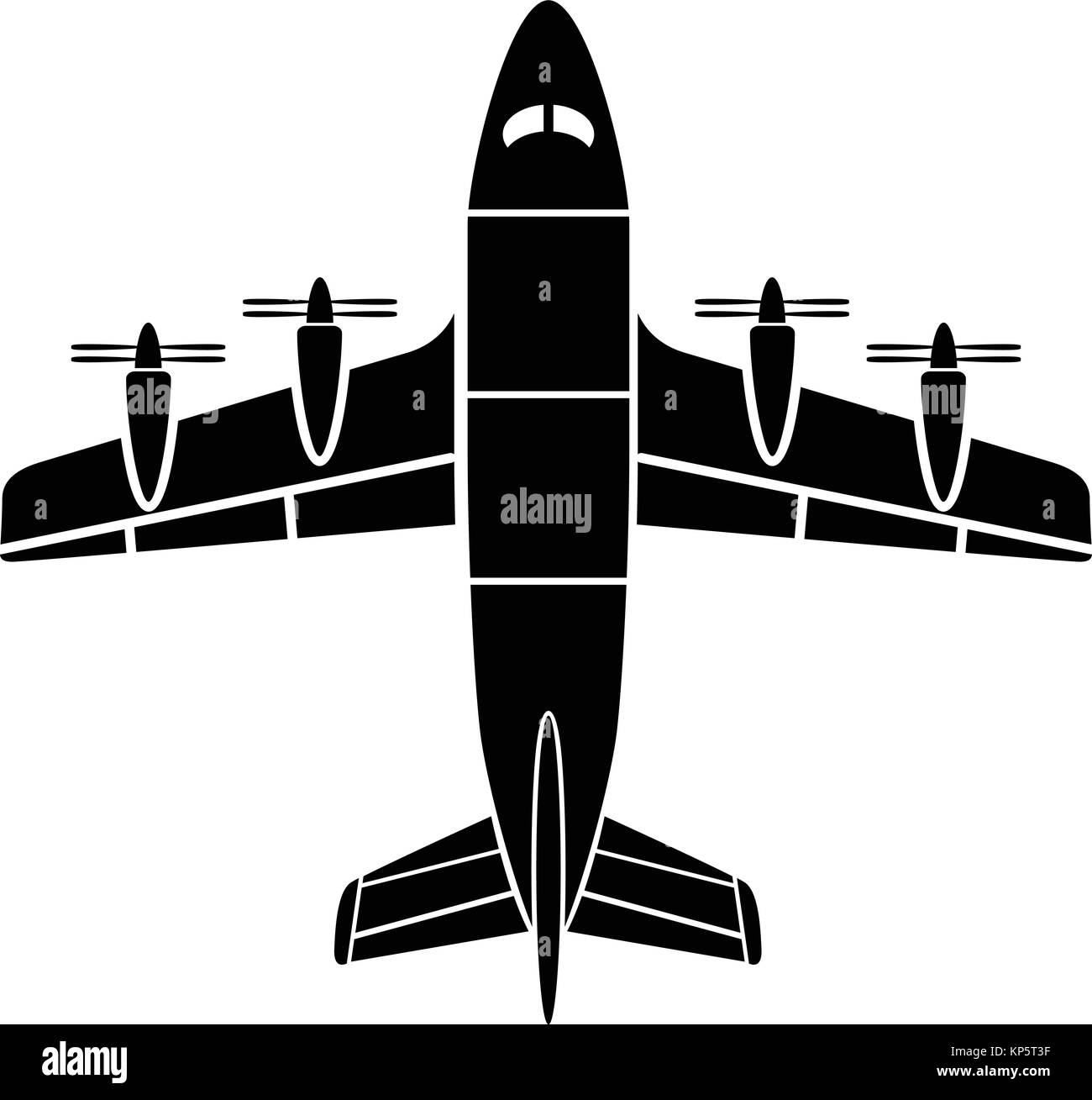 Aviation icon, simple style Stock Vector Image & Art - Alamy
