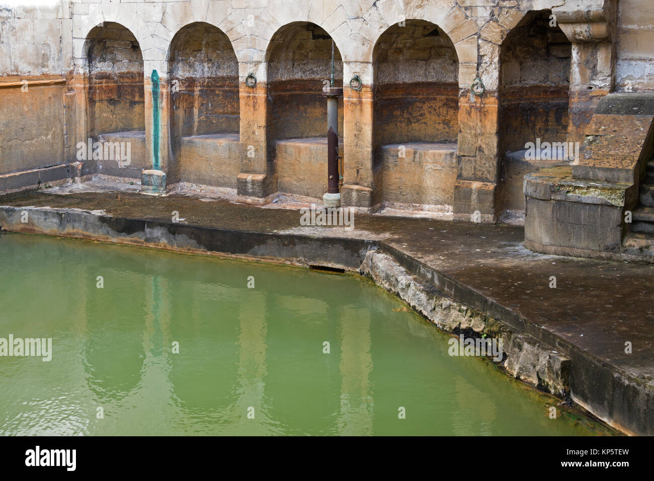 The Sacred Spring which is dedicated to Sulis Minerva at The Roman ...