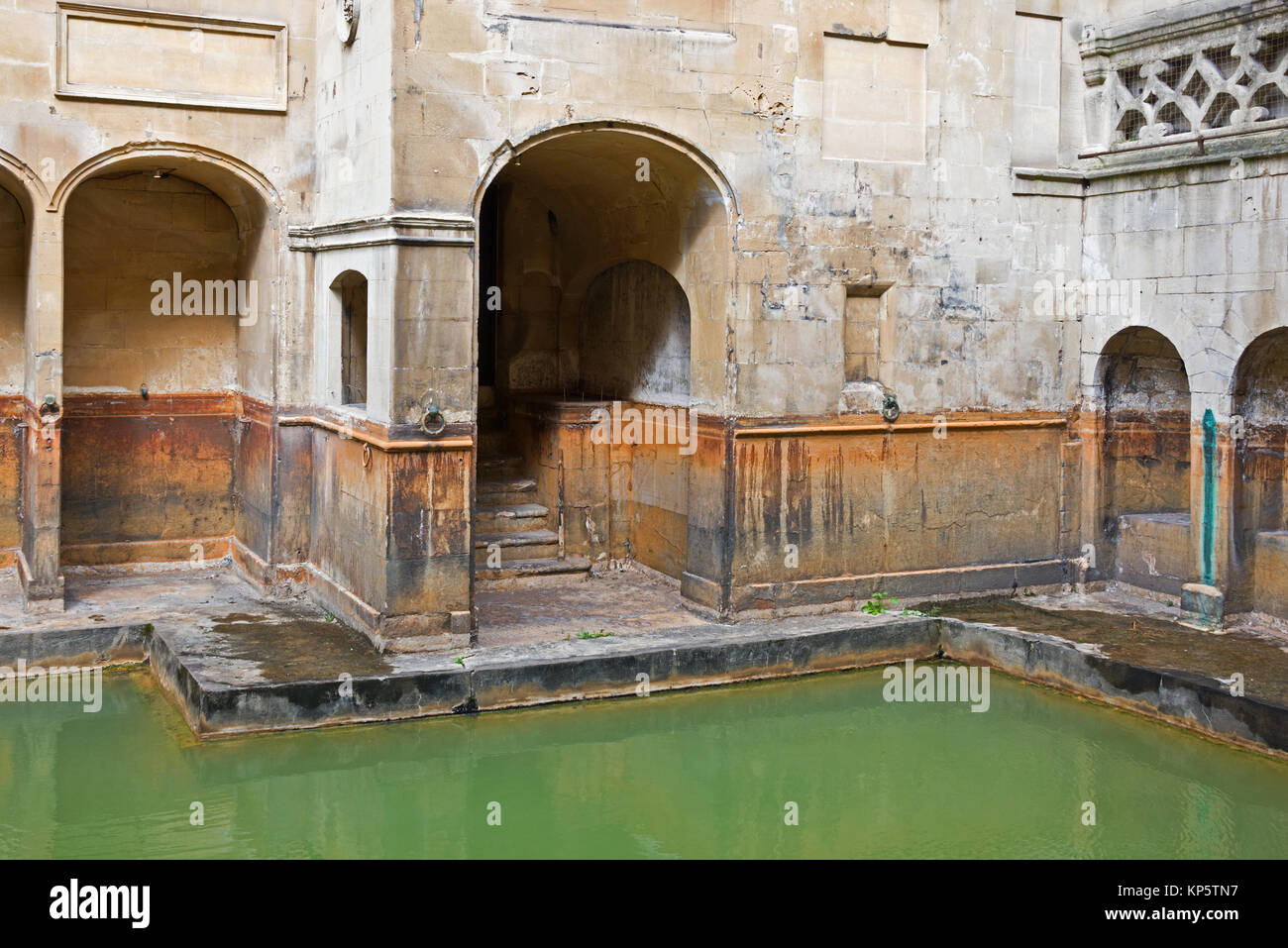 The Sacred Spring which is dedicated to Sulis Minerva at The Roman ...
