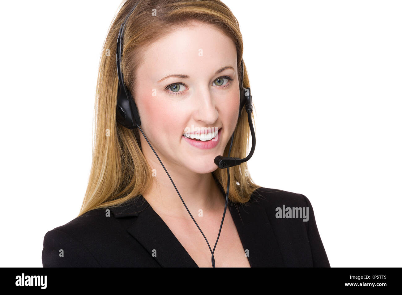 Customer services agent Stock Photo - Alamy