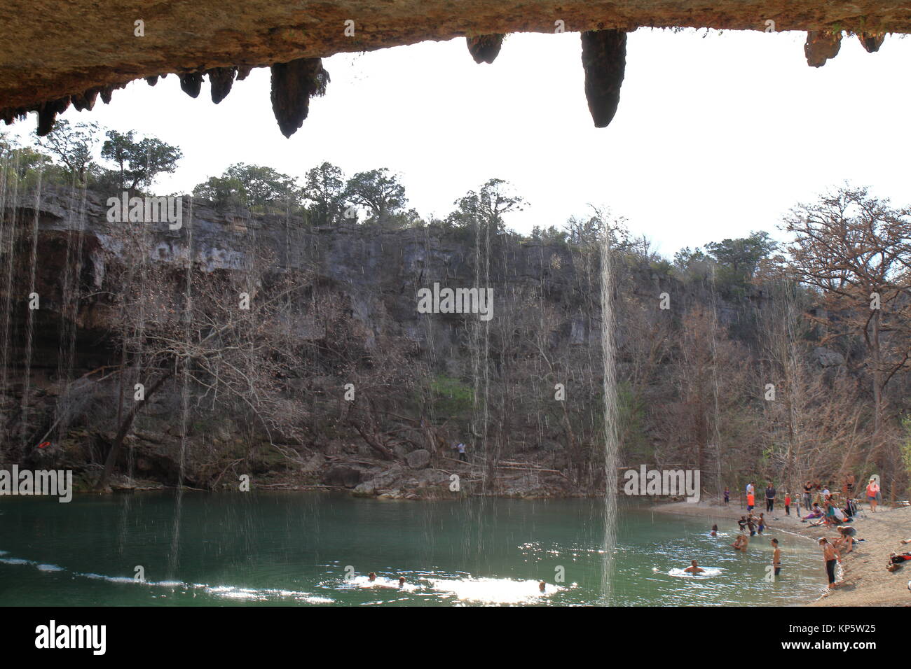 Hamilton pool, TX - USA Stock Photo - Alamy