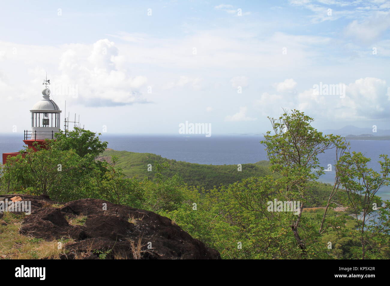 Caravelle Lighthouse - La Trinité - Martinique Stock Photo - Alamy
