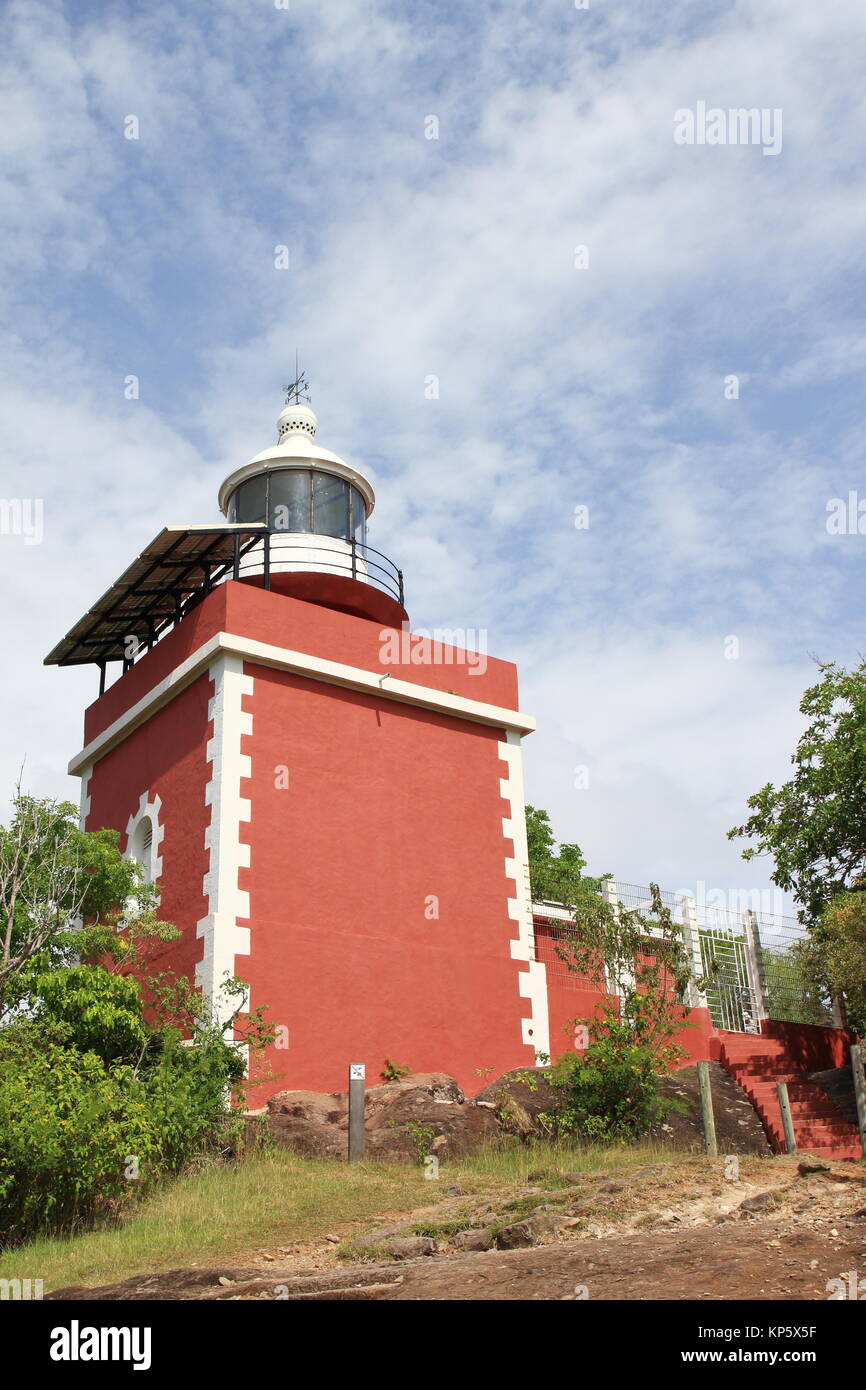 Caravelle Lighthouse - La Trinité - Martinique Stock Photo - Alamy