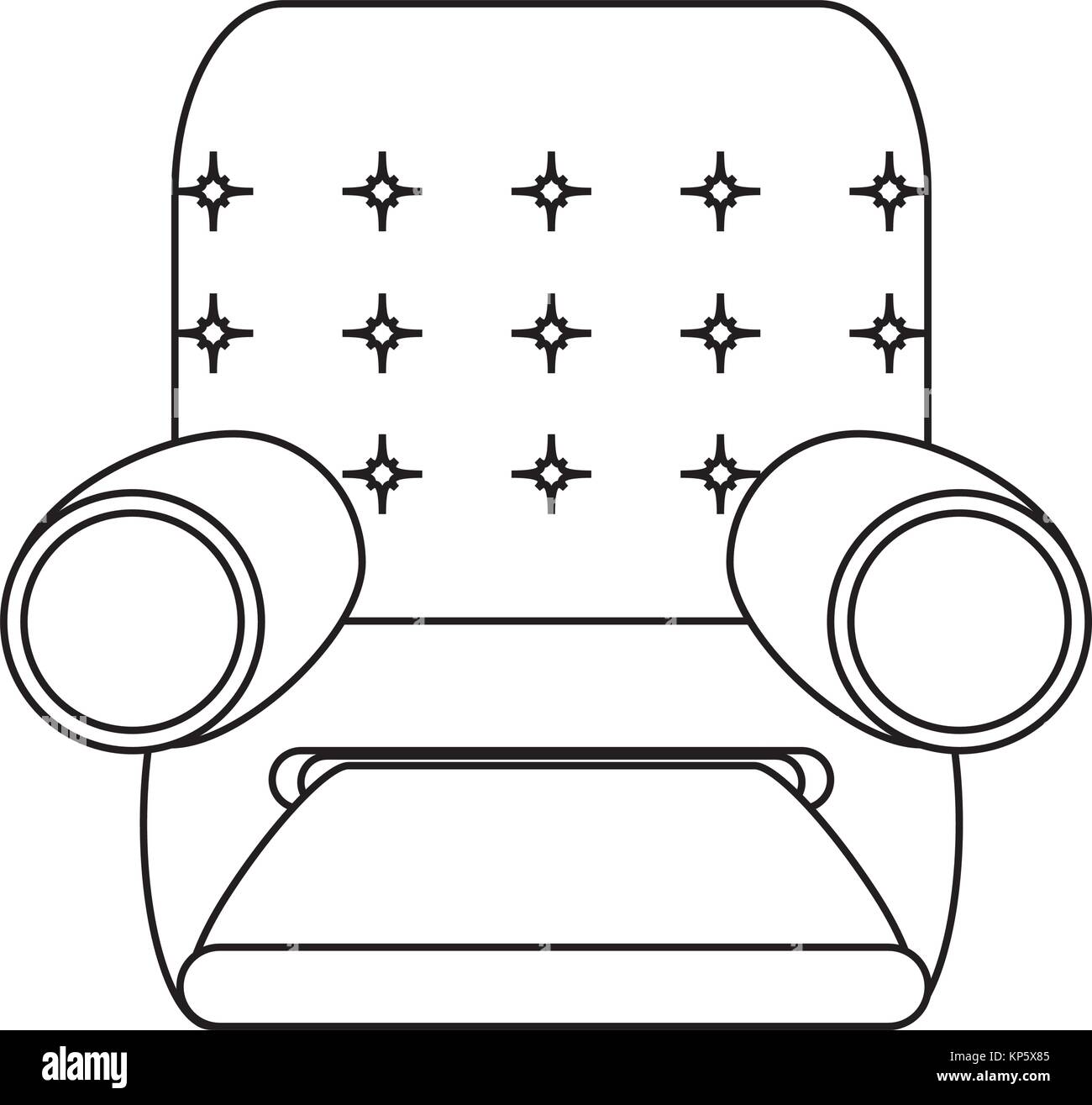 recliner chair icon image Stock Vector Image & Art - Alamy