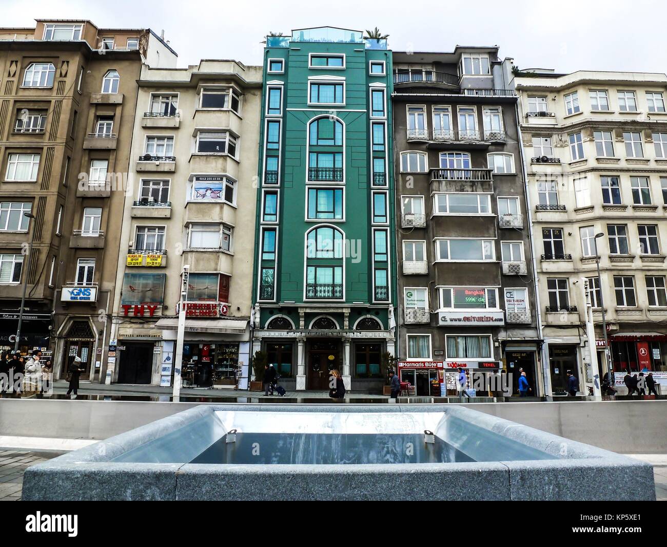 Urban square in Taksim, Istanbul, Turkey Stock Photo - Alamy