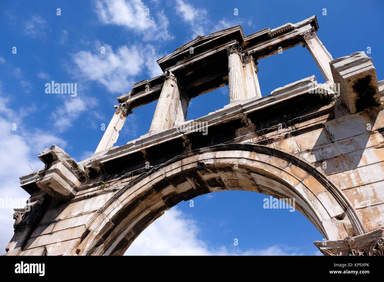 Hadrian s arch athens hi-res stock photography and images - Alamy