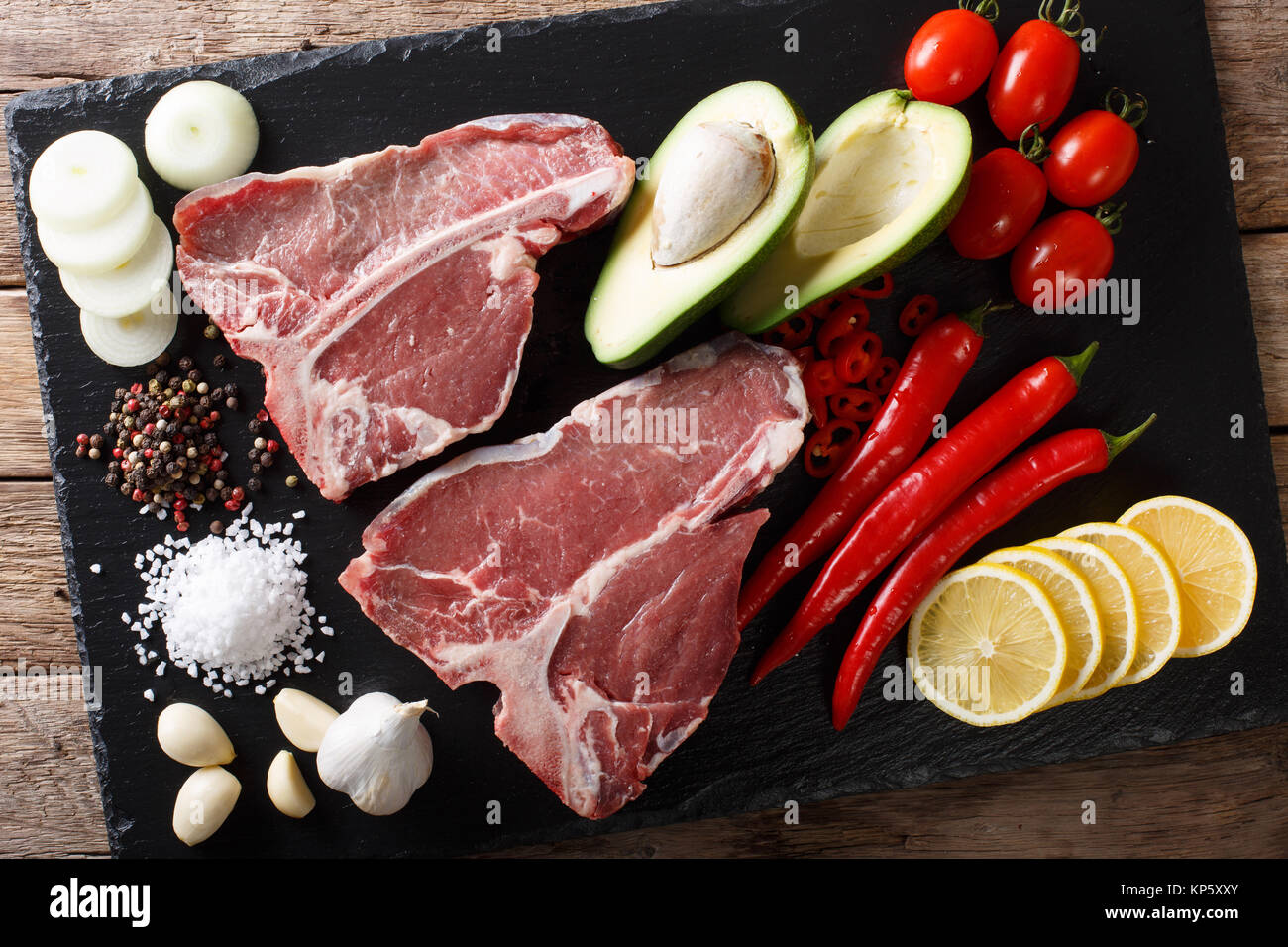 Porterhouse steak raw hi-res stock photography and images - Alamy