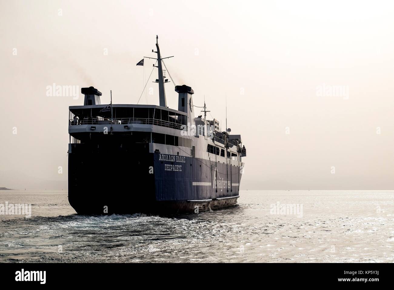 Ferry on open sea hi-res stock photography and images - Alamy