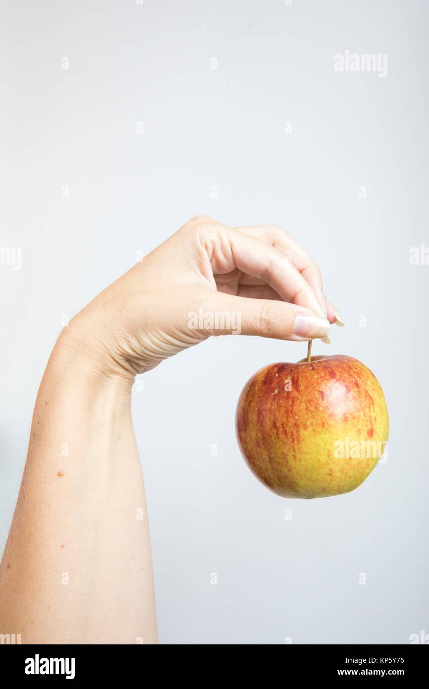 Woman only apple shape body hi-res stock photography and images - Alamy