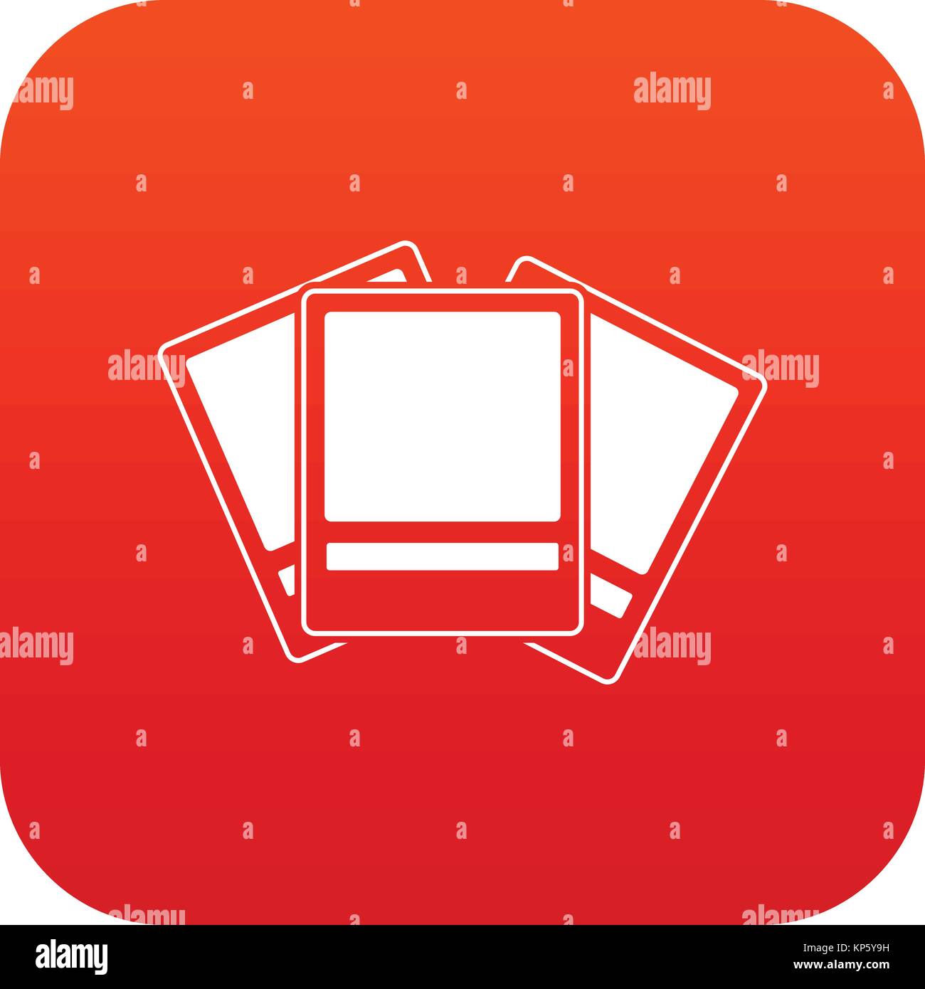Photos icon digital red Stock Vector Image & Art - Alamy