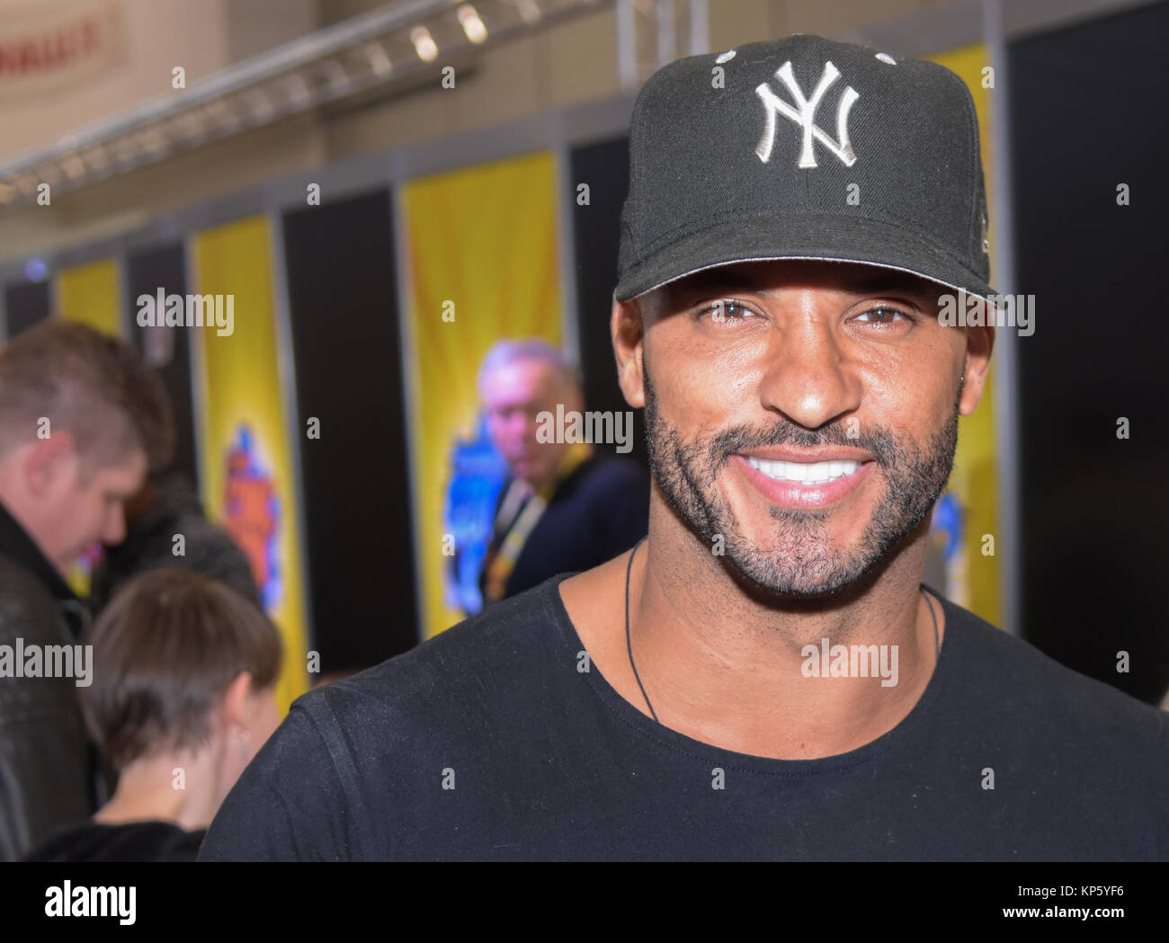 Dortmund, Germany - December 9th 2017: British Actor Ricky Whittle ...
