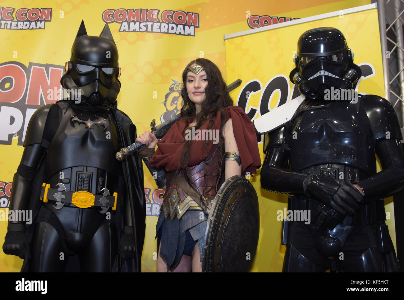 Cosplayers at the German Comic Con in Dortmund, Germany, on December ...