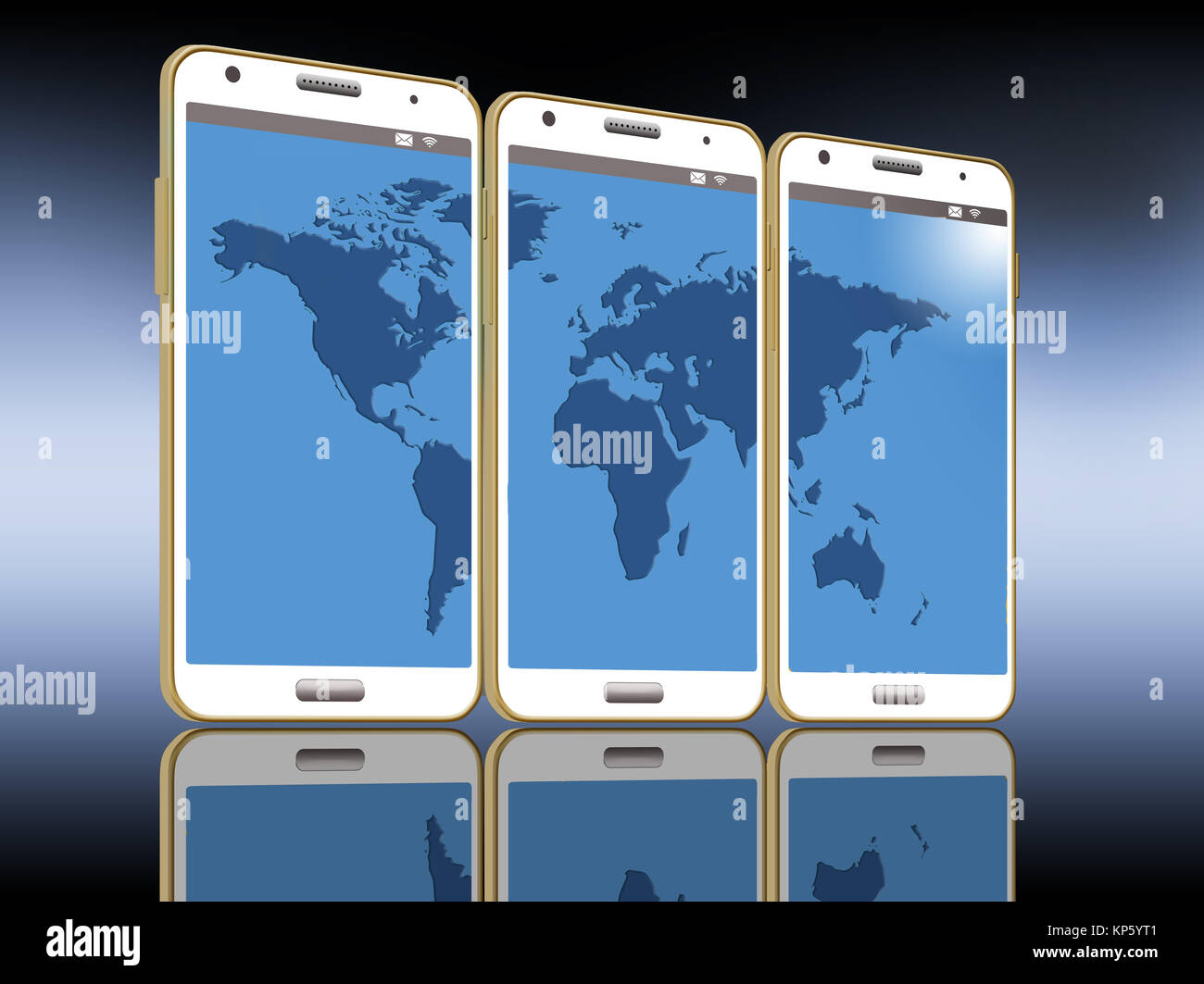 This is an illustration to go with a story about using your cellular ...