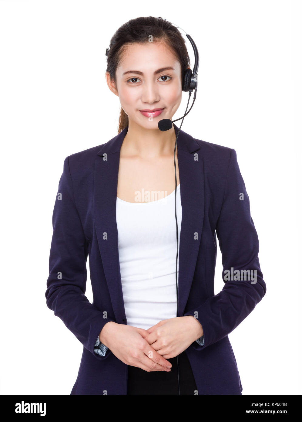 Customer services representative Stock Photo - Alamy