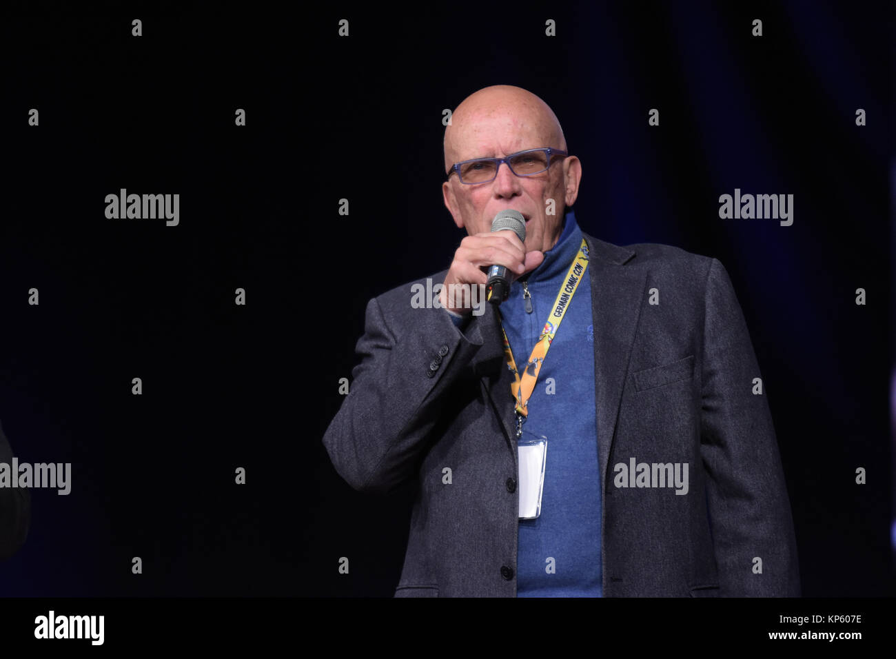 Dortmund, Germany - December 9th 2017: US Actor Peter Weller (* 1947 ...