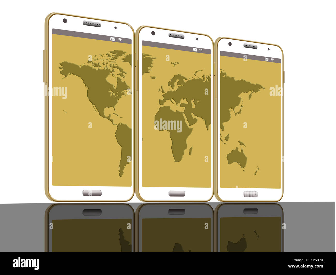 This is an illustration to go with a story about using your cellular ...