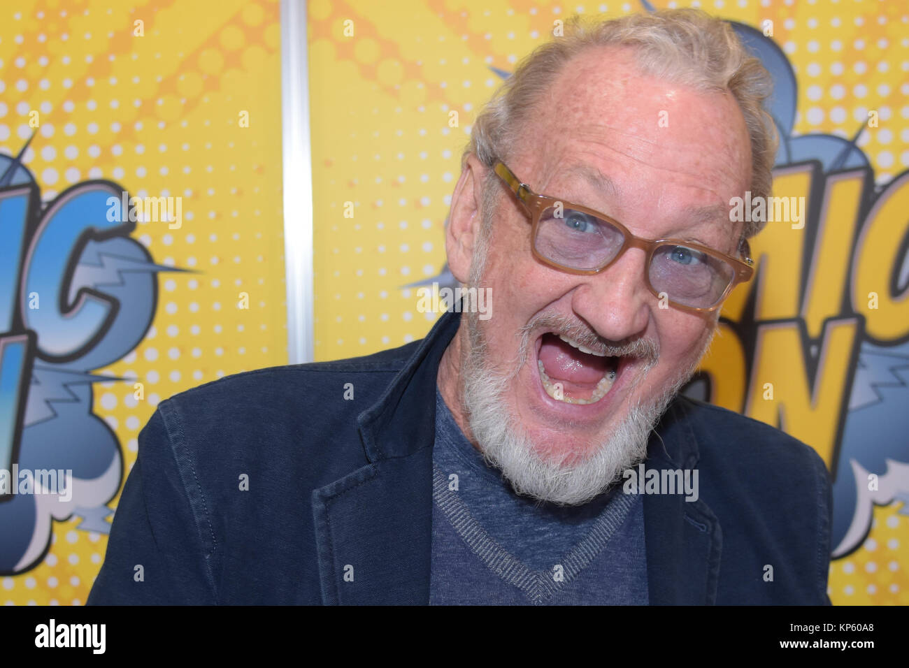 Dortmund, Germany - December 9th 2017: US Actor Robert Englund (* 1947 ...
