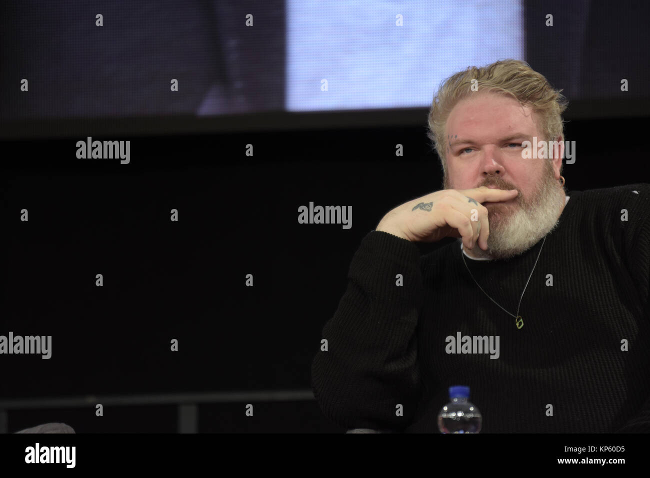 Dortmund, Germany - December 9th 2017: British Actor Kristian Nairn ...