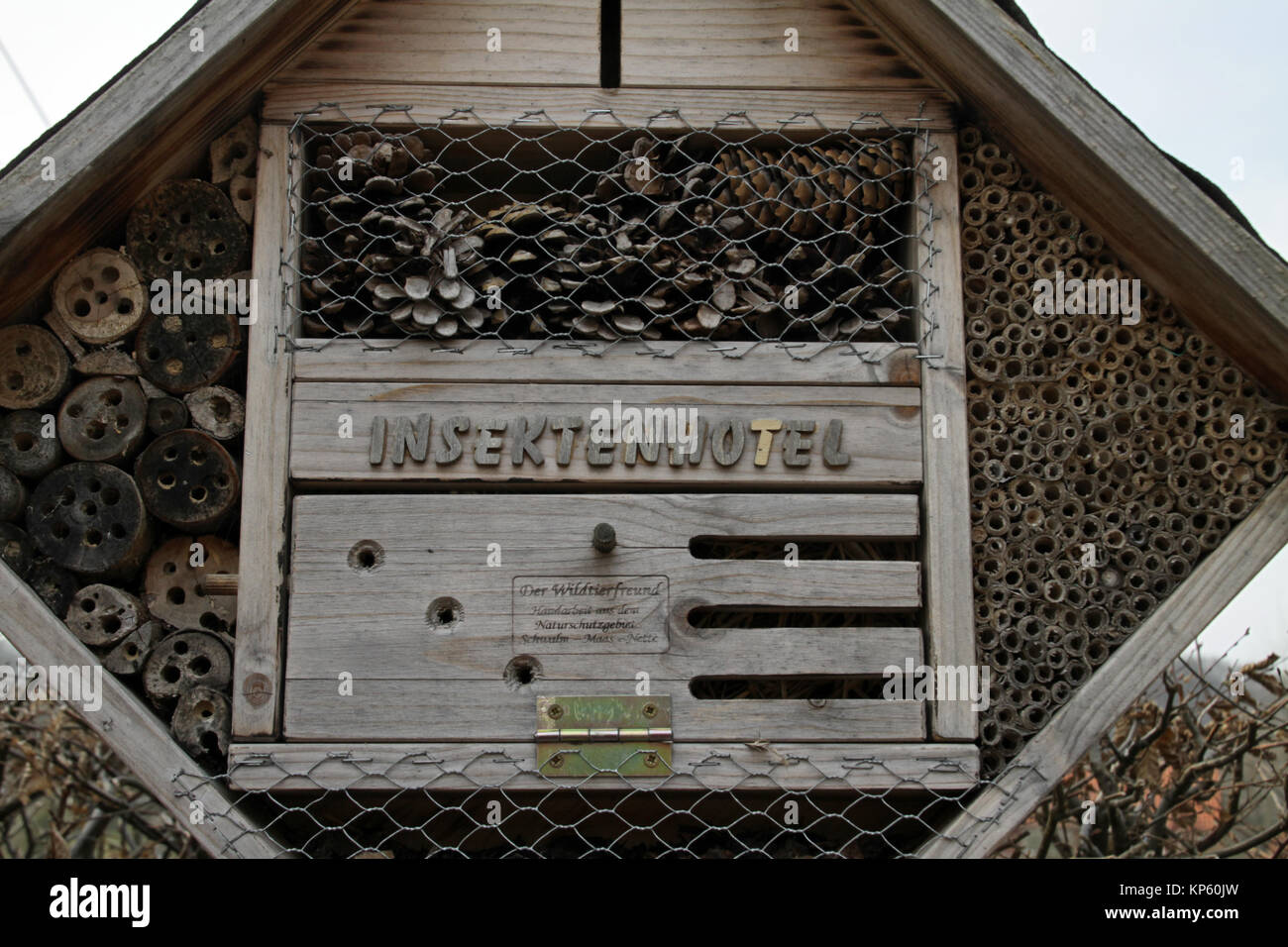 small insects hotel Stock Photo - Alamy